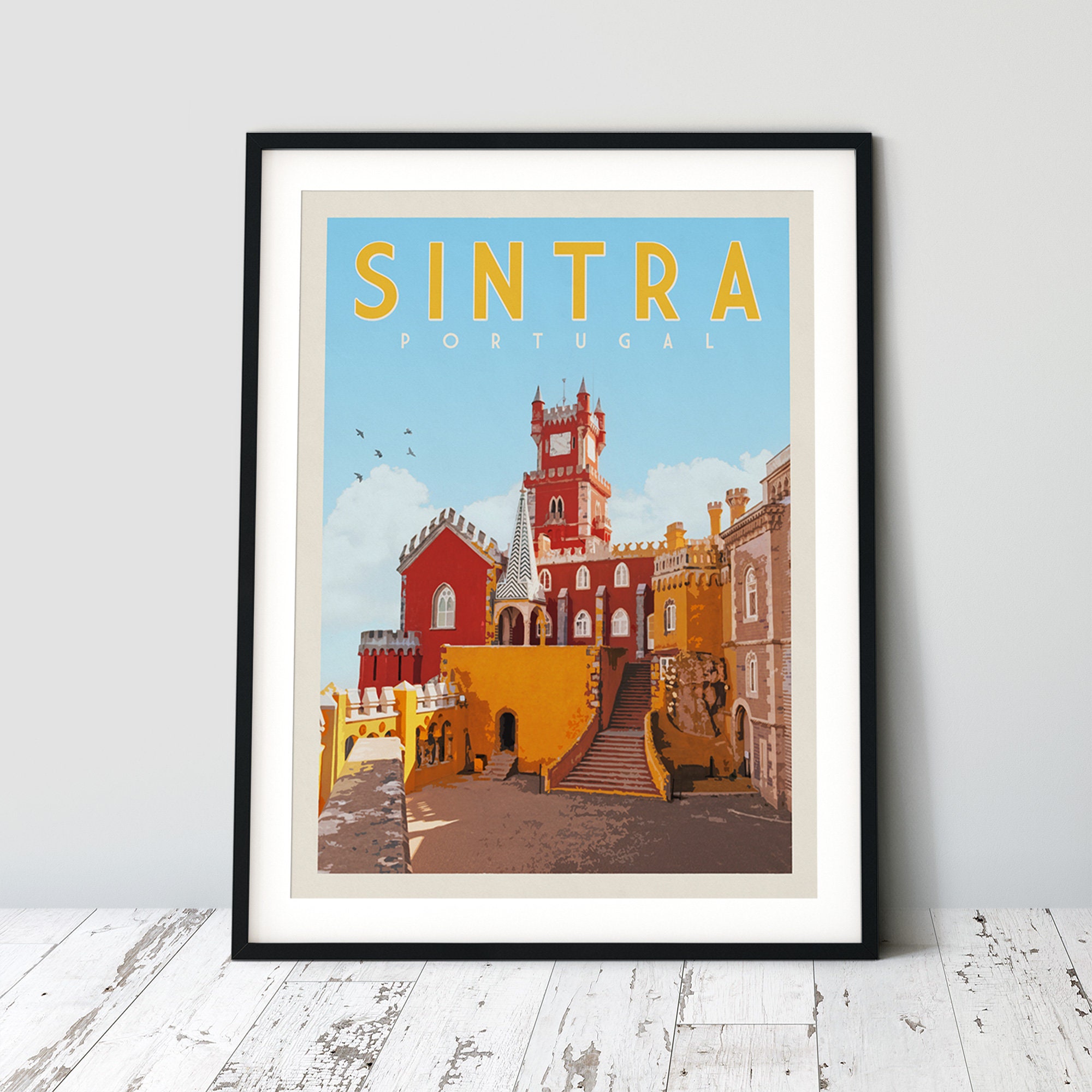 Sintra Portugal Print Large Wall Art Portugal Portugal Gift | Etsy