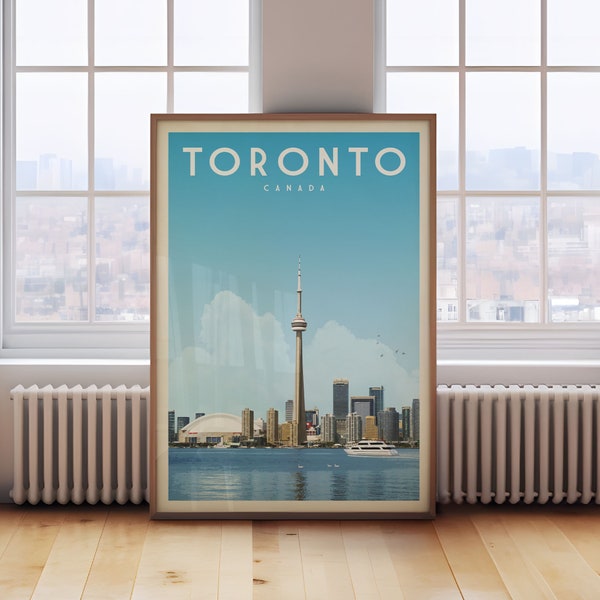 Toronto Skyline - Etsy
