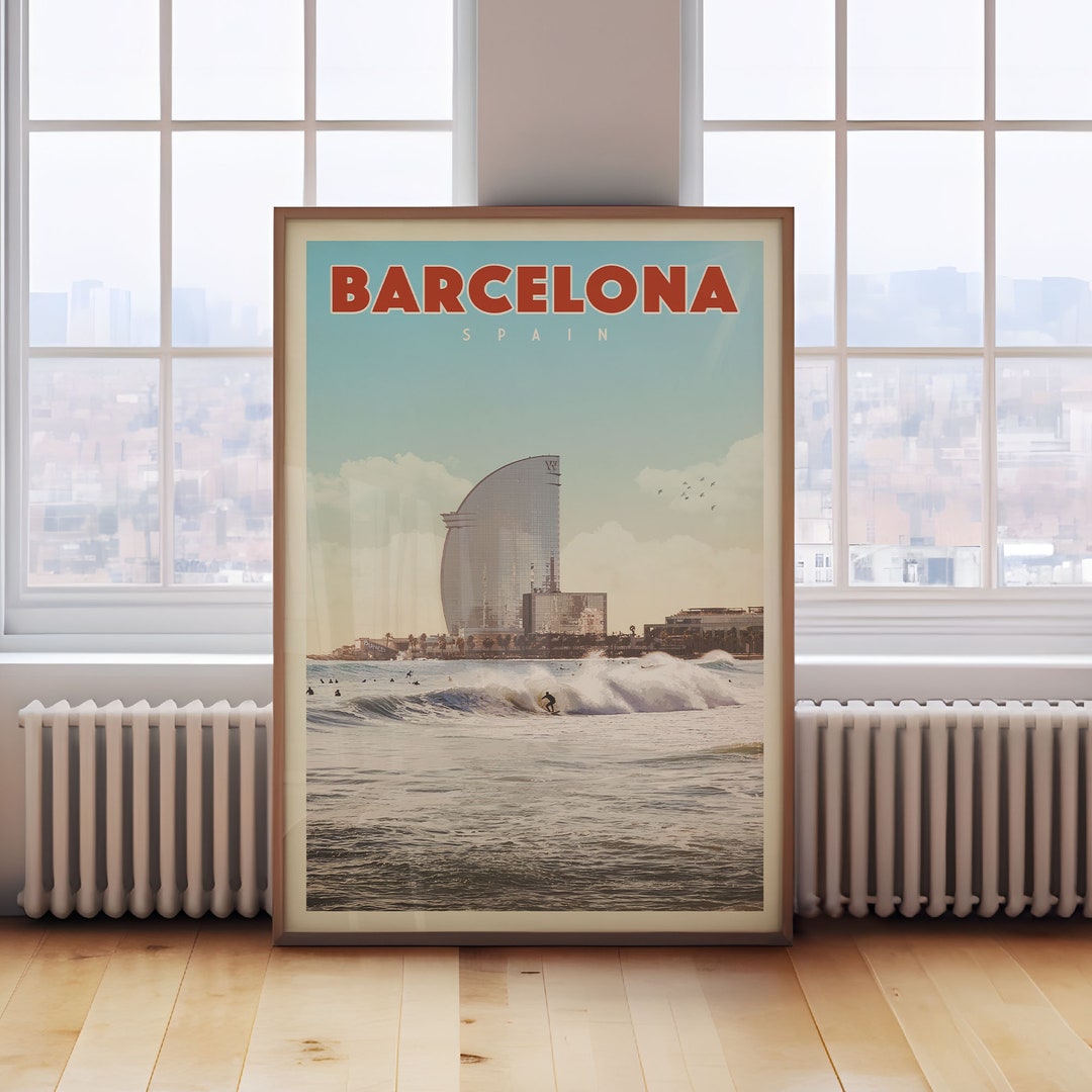 Barcelona Poster, Spain Art Prints, Barcelona Wall Art, Barcelona Print ...