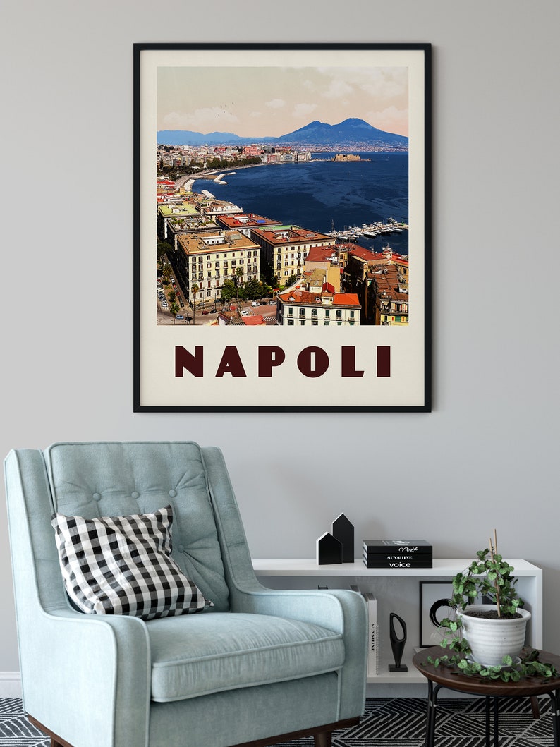 Naples Italy Print Italy Poster Naples Italy Wall Art - Etsy