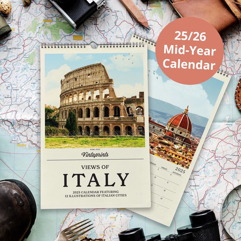 Calendar Vintage - Etsy