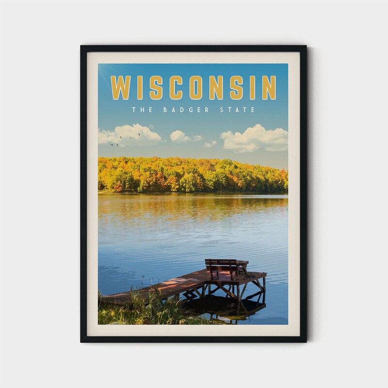 Wisconsin Art - Etsy