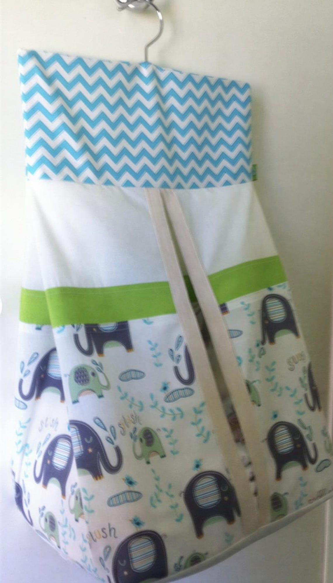 Nappy Stacker Sewing Tutorial Only PDF: Baby Nursery Diaper Hanger ...