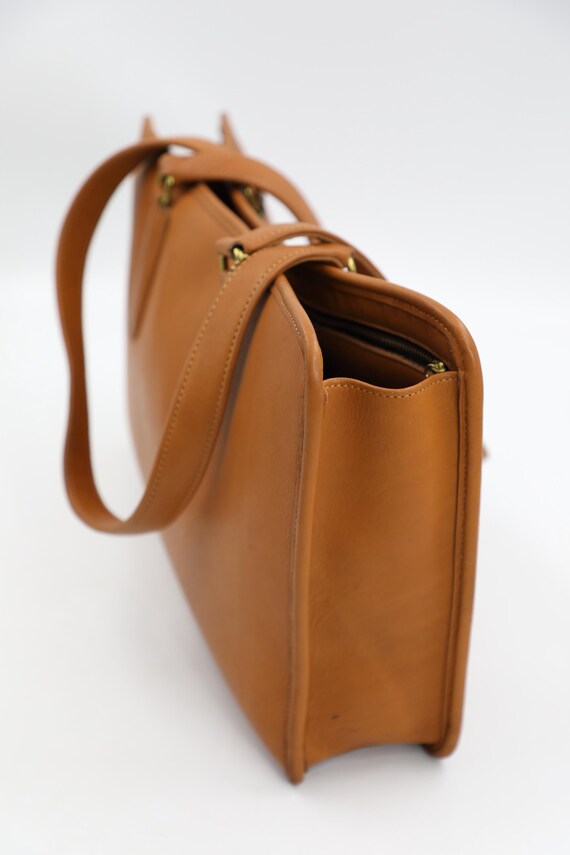 Coach British Tan Marketing Tote 9665 - 1990s Leather… - Gem