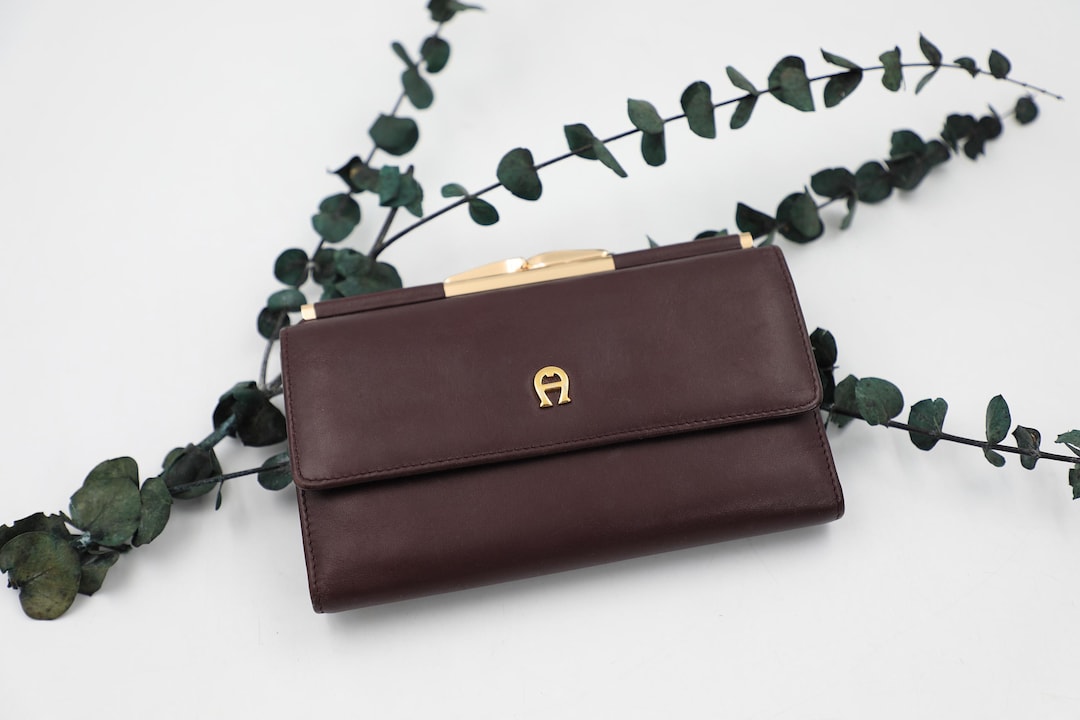 Etienne Aigner Kisslock Wallet - Etsy