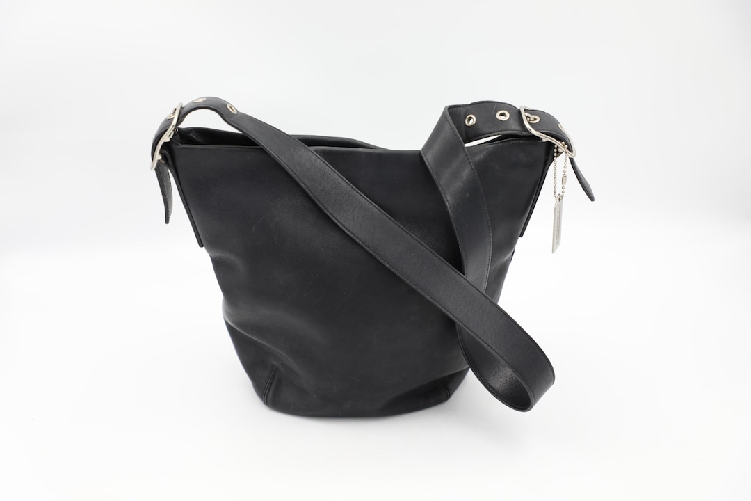 Coach Soho Legacy Bucket Bag 9186 / Black Leather - Etsy