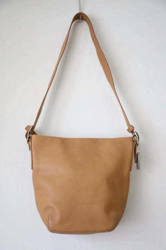 Coach Soho Legacy Bucket Bag 9186 - Camel Tan Leather… - Gem