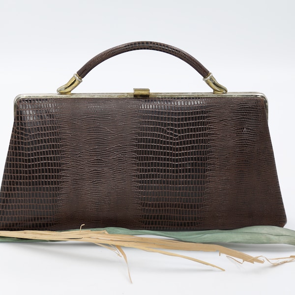 Alligator Handbag - Etsy