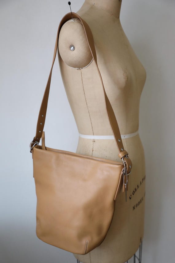 Coach Soho Legacy Bucket Bag 9186 - Camel Tan Leather… - Gem