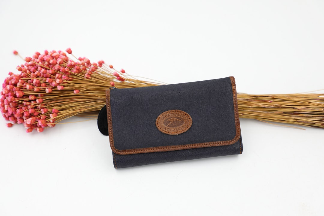 Australia Souvenir Leather Trifold Wallet NWT - Etsy