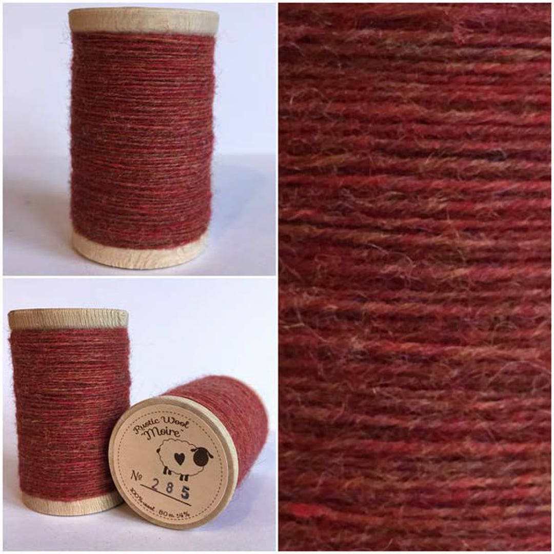 Rustic Moire Wool Thread 285 for Embroidery, Punch Needle Embroidery ...