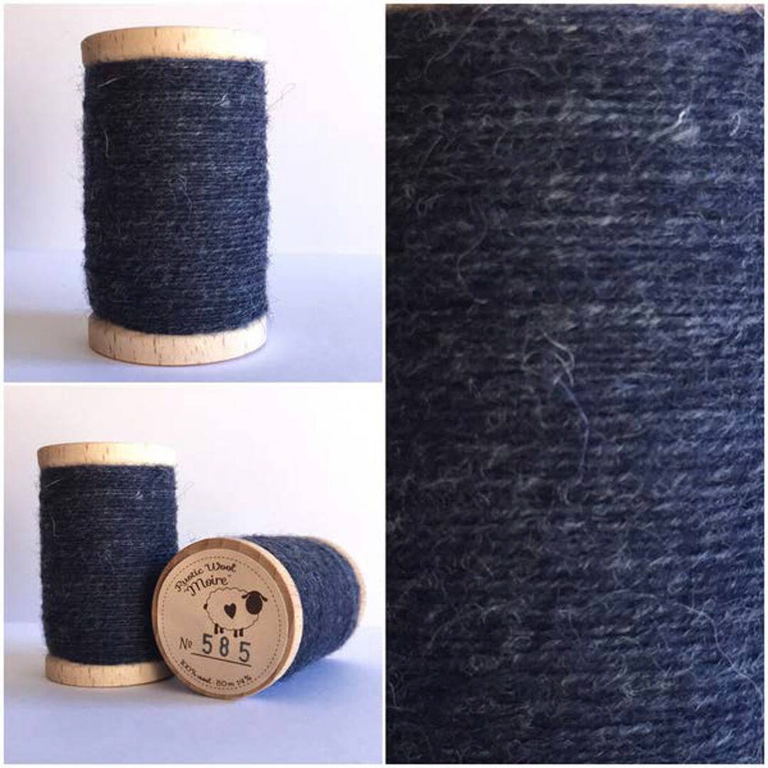 Rustic Moire Wool Thread 585 for Embroidery Wool Applique - Etsy