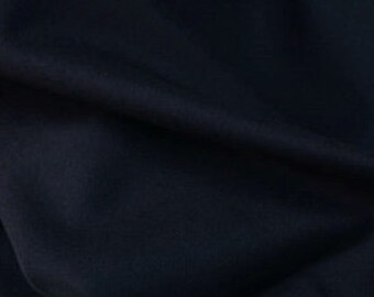 Black Wool Fabric | Etsy