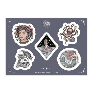 Mythology & Folklore Sticker Collection | Sticker Sheet - Etsy