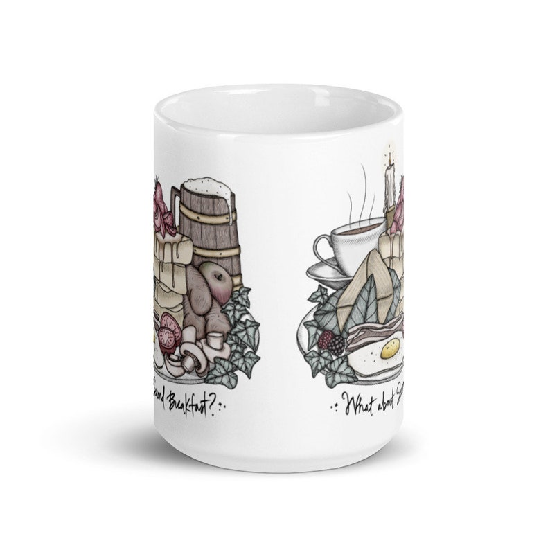 What About Second Breakfast White Mug | Etsy