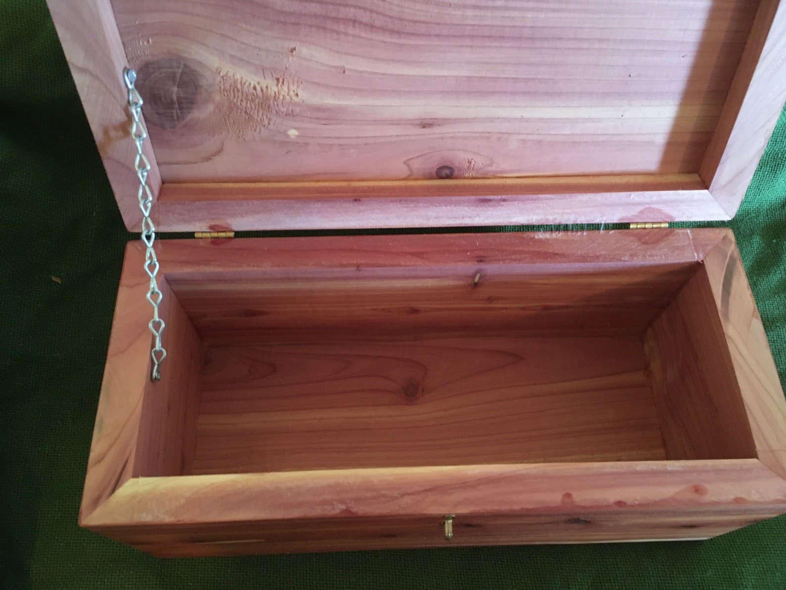 Wooden Cedar Jewel Box - Etsy