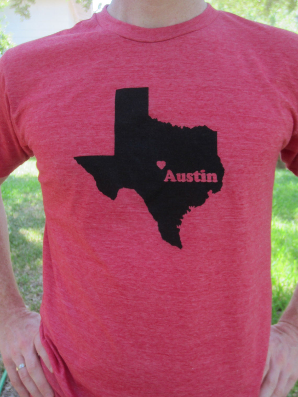 Austin Texas Screenprinted Shirt - Etsy