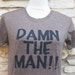 Women's Damn the Man Empire Records Screenprinted Shirt - Etsy