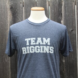 Team Riggins Screenprinted Shirt - Etsy