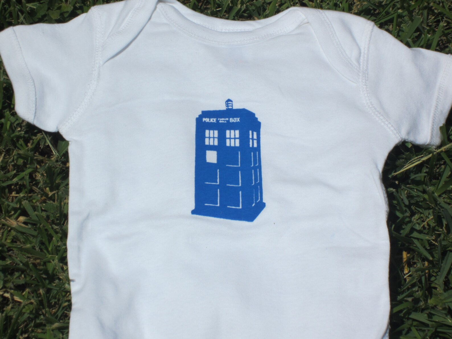 Doctor Who Tardis Baby Bodysuit | Etsy