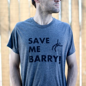 Save Me Barry Screenprinted Shirt - Etsy