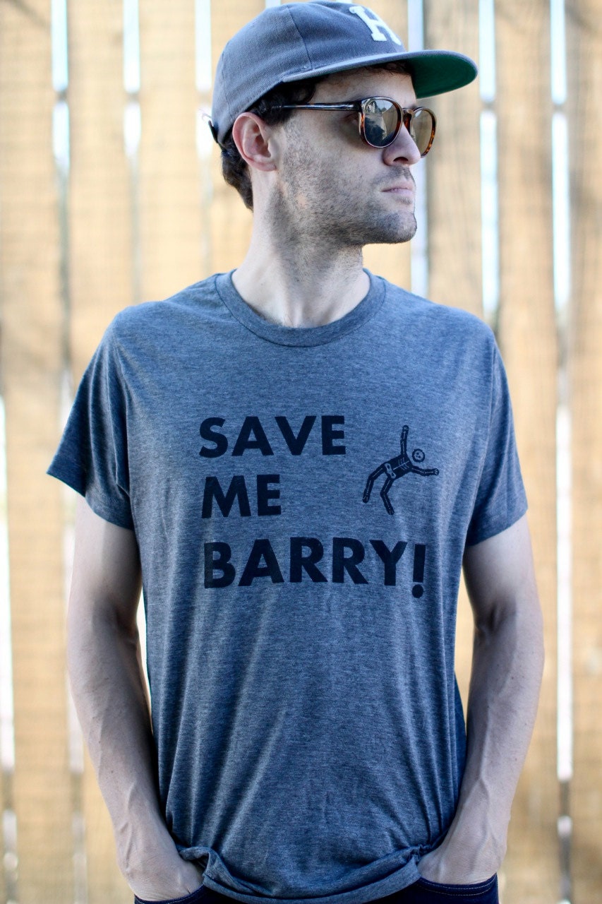 Save Me Barry Screenprinted Shirt - Etsy