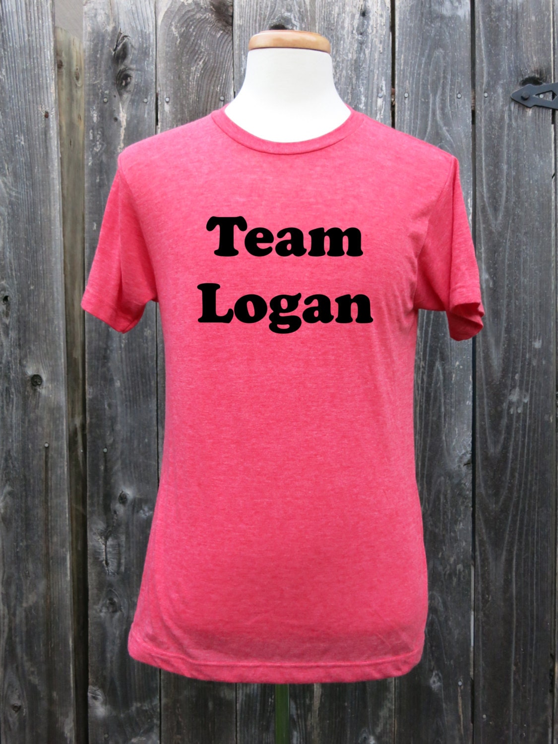 Team Logan Screenprinted Shirt - Etsy