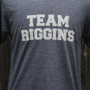 Team Riggins Screenprinted Shirt - Etsy