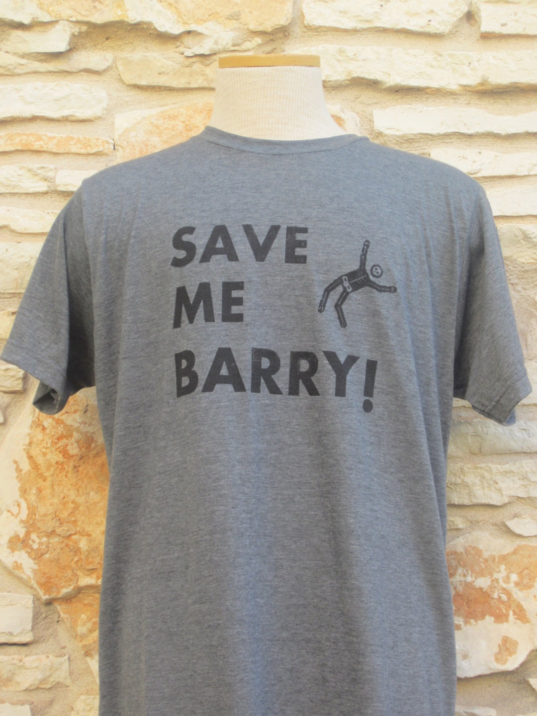 Save Me Barry Screenprinted Shirt - Etsy