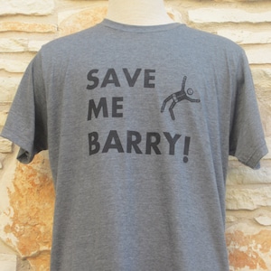 Save Me Barry Screenprinted Shirt - Etsy