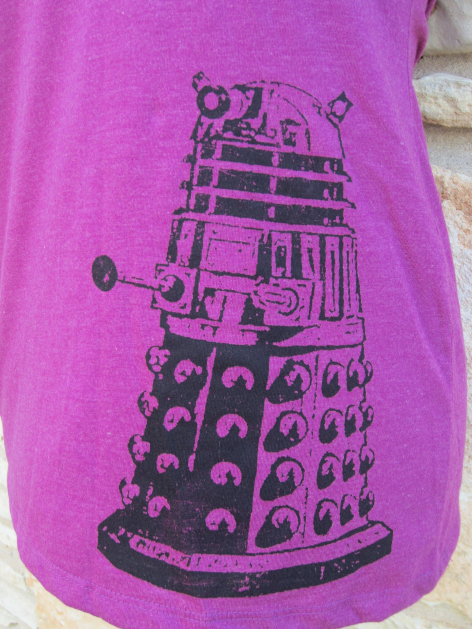 Doctor Who Dalek V Neck Women's Screenprinted Shirt - Etsy