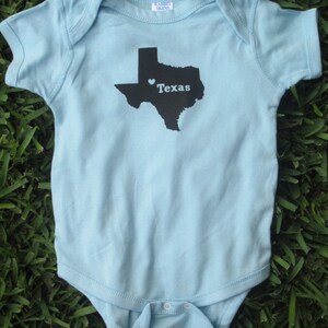 Texas Baby Bodysuit - Etsy