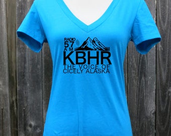 Northern Exposure KBHR Radio Screenprinted Shirt - Etsy