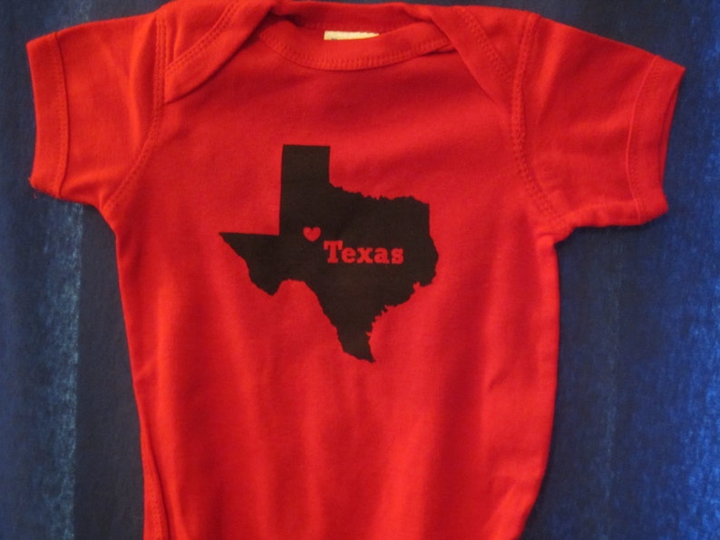 Texas Baby Bodysuit - Etsy