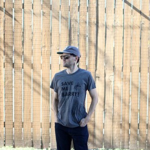 Save Me Barry Screenprinted Shirt - Etsy