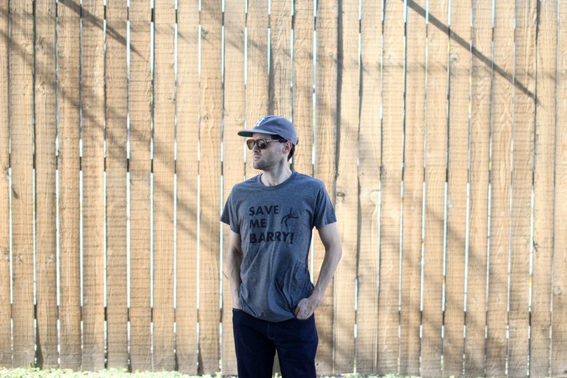 Save Me Barry Screenprinted Shirt - Etsy