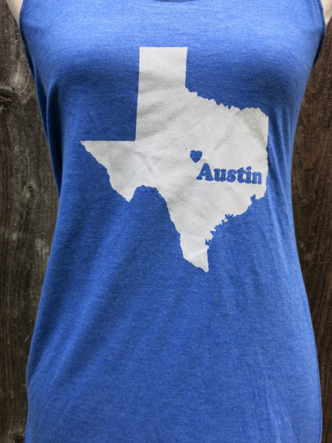 Austin TX Screenprinted Racerback Tank Top - Etsy