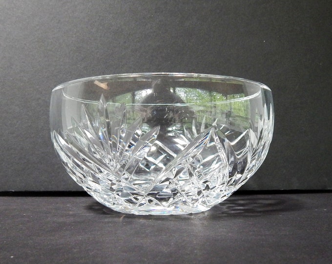 Waterford Crystal Bowl, Ludlow Pattern, Signed - Etsy
