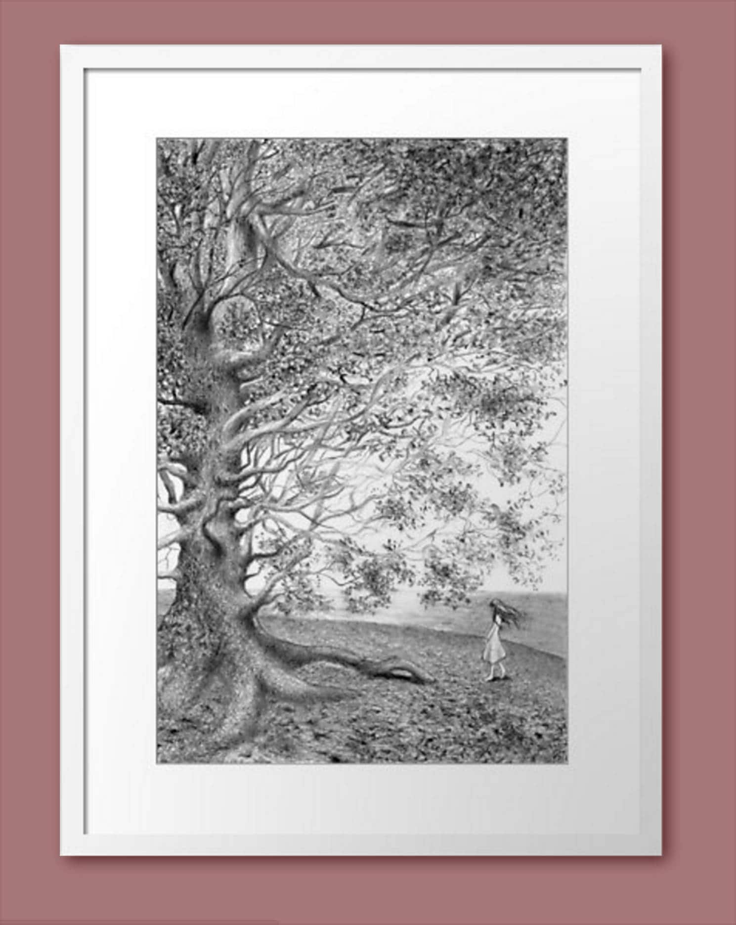 How To Draw A Realistic Tree Step By Step Easy