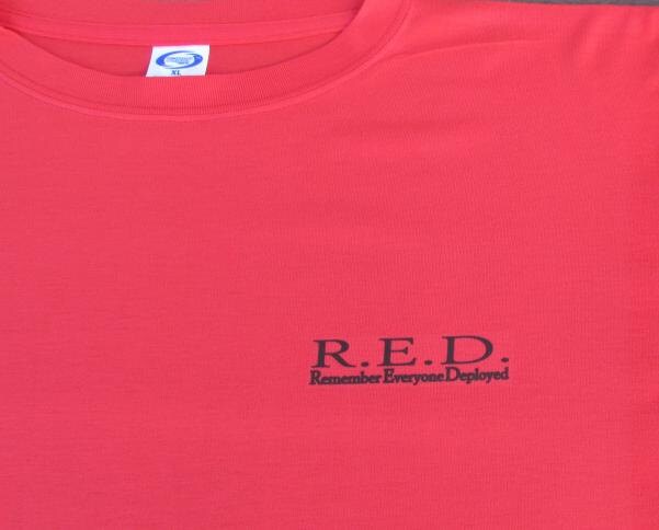 R.E.D. Remember Everyone Deployed Red Friday Military Pride T | Etsy