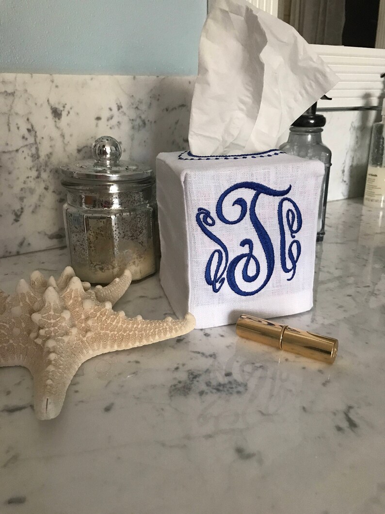 Tissue Cover Instruction and Top Embroidery File Oval and Circle - Etsy