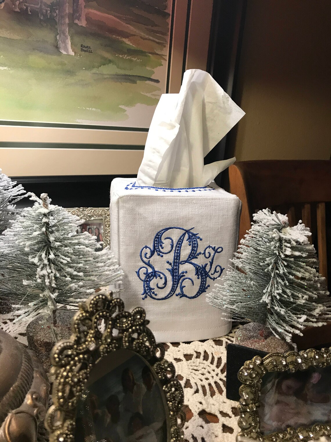 Tissue Cover Instruction and Top Embroidery File Oval and Circle - Etsy