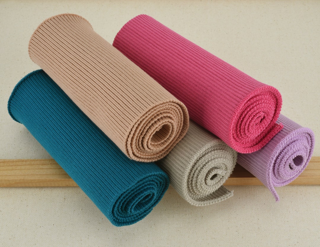 Thick Ribbing for Cuffs, Neck Band, Bottom Band, Waistband - Etsy