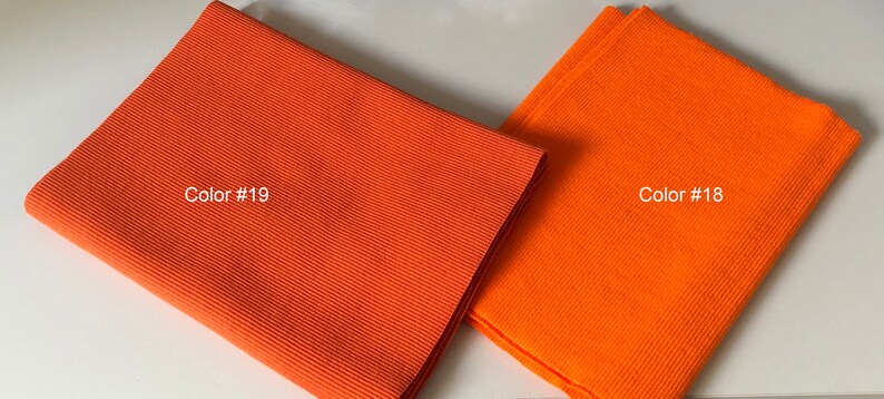 Elastic Rib Knit Cuffs Waistband Collar Fabric Trim SH315 - Etsy