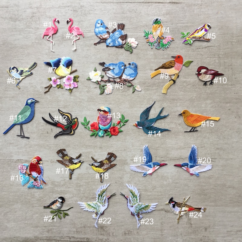 Iron on Appliques - Etsy