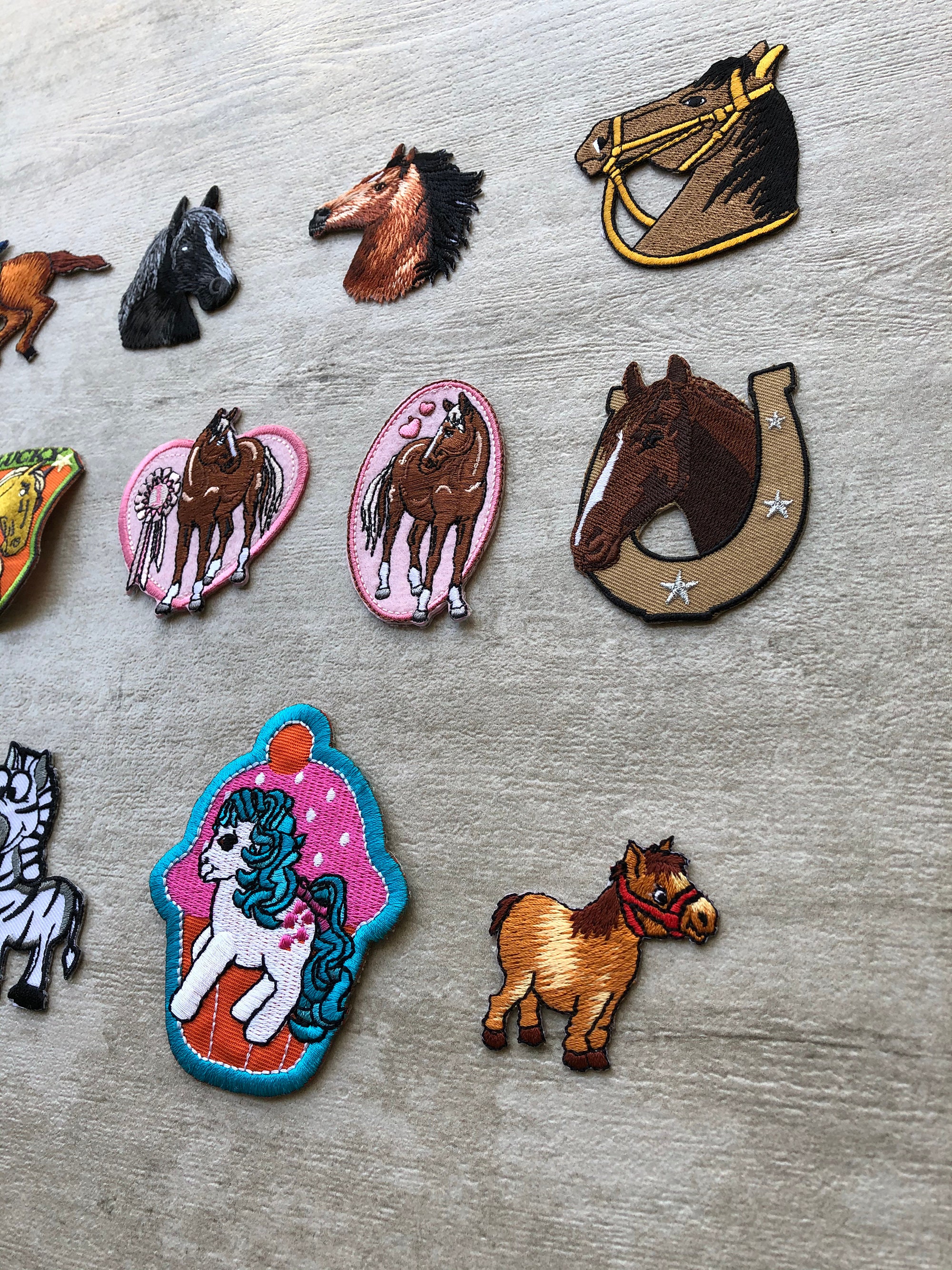 Embroidery Horse Iron on Patch - Etsy