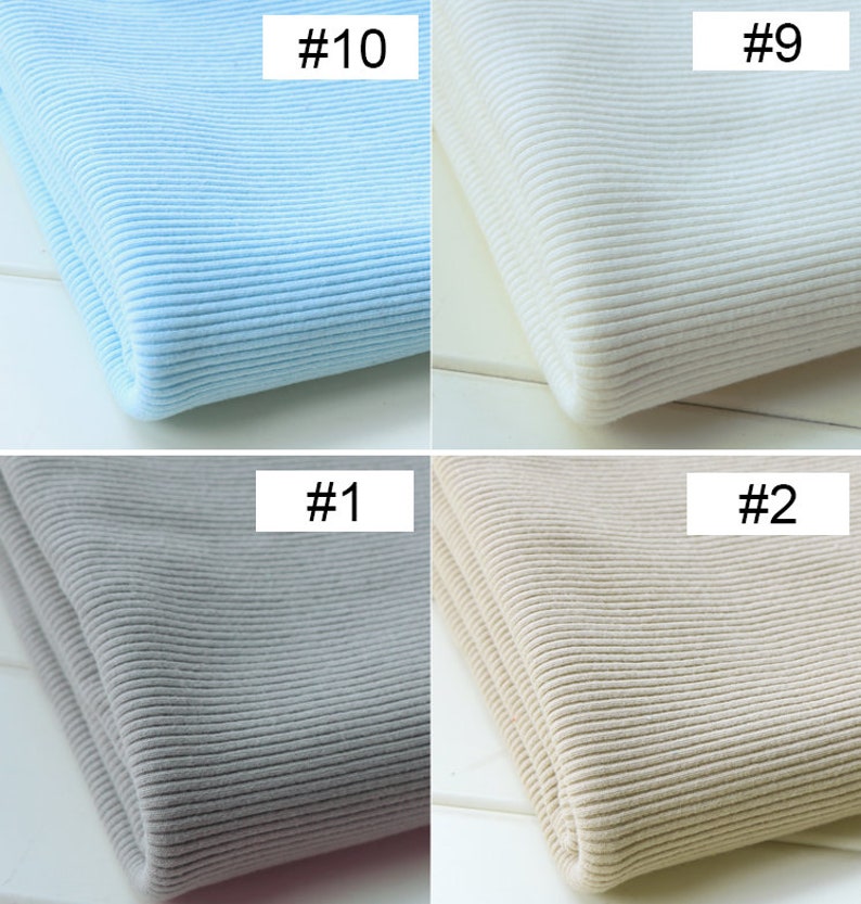 Heavy Weight Elastic Rib Knit Cuff Waistband Trim for Jacket - Etsy