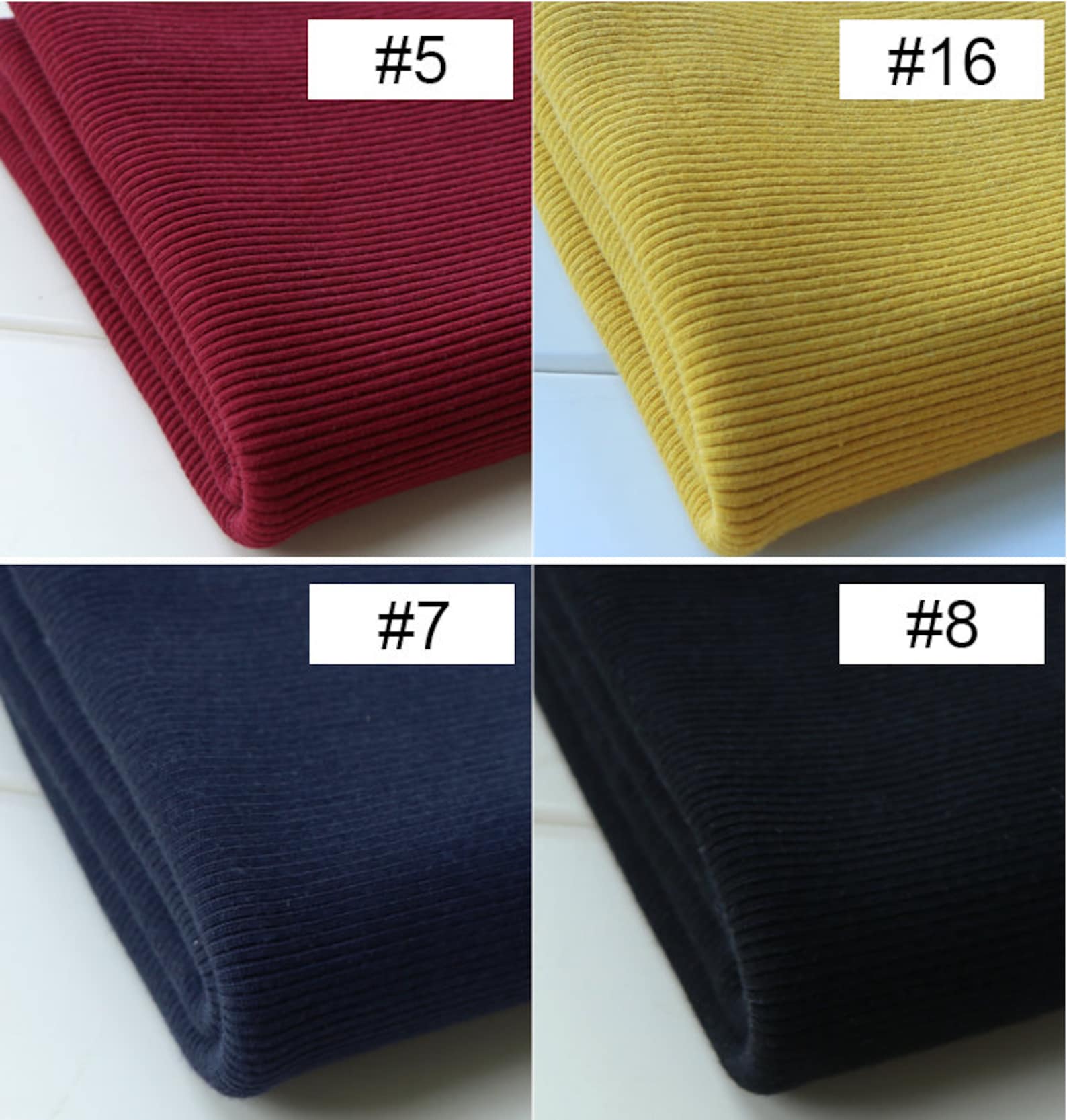 Heavy Weight Elastic Rib Knit Cuff Waistband Trim for Jacket SH325 - Etsy