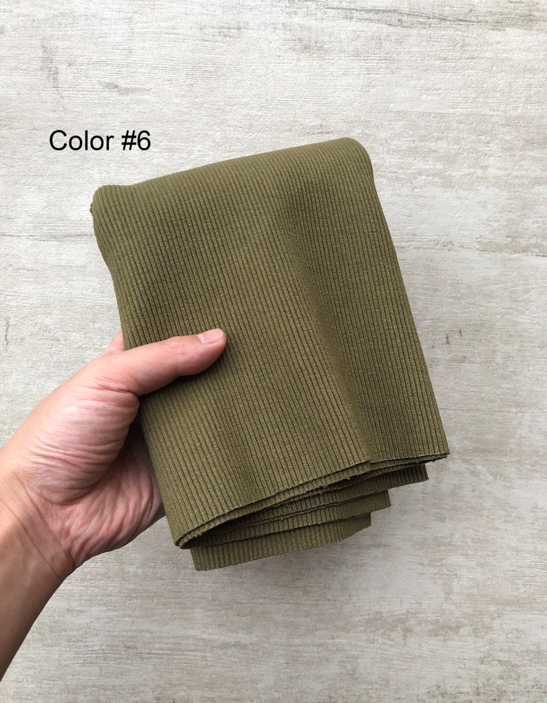 Heavy Weight Elastic Rib Knit Cuff Waistband Trim for Jacket - Etsy