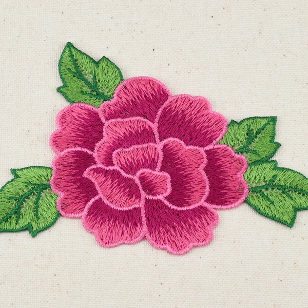 Pink Flower Applique - Etsy